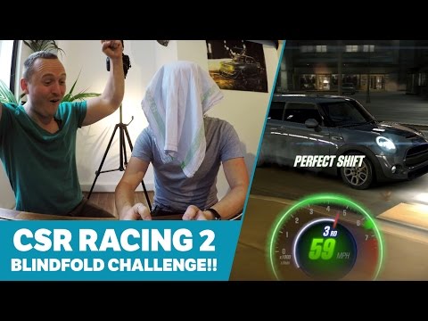 CSR Racing 2 Blindfold Challenge! | Video | CarThrottle