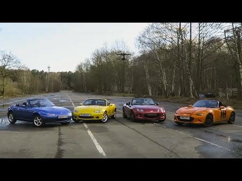 Behind The Scenes: The Ultimate Mazda MX-5 Generations Review & Shoot ...