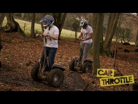 How To Ride A Segway X2 Off Road | Video | CarThrottle