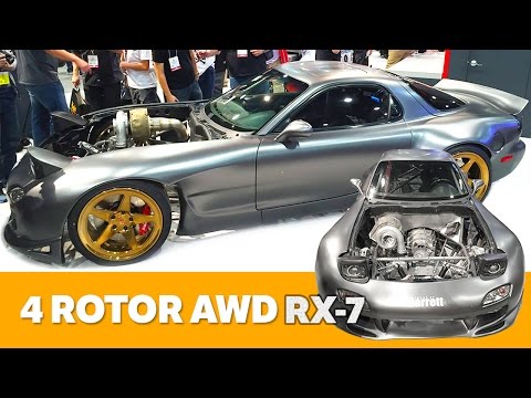 The World’s First AWD 4 Rotor RX-7 | Preview | Video | CarThrottle
