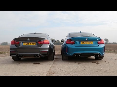 BMW M2 vs M4: Engine And Exhaust Sound Comparison | Video | CarThrottle